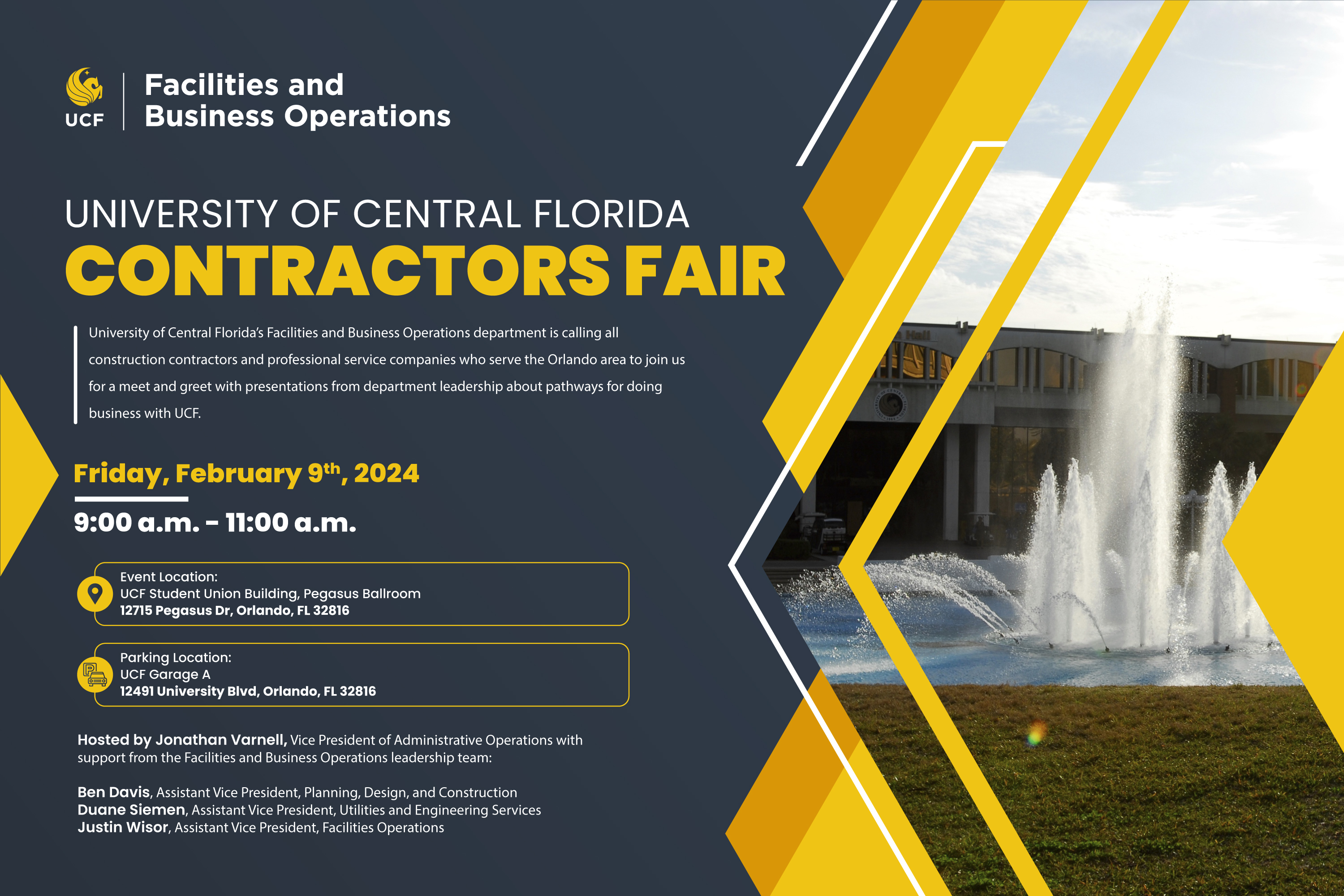 Current Advertisements – UCF Planning, Design and Construction